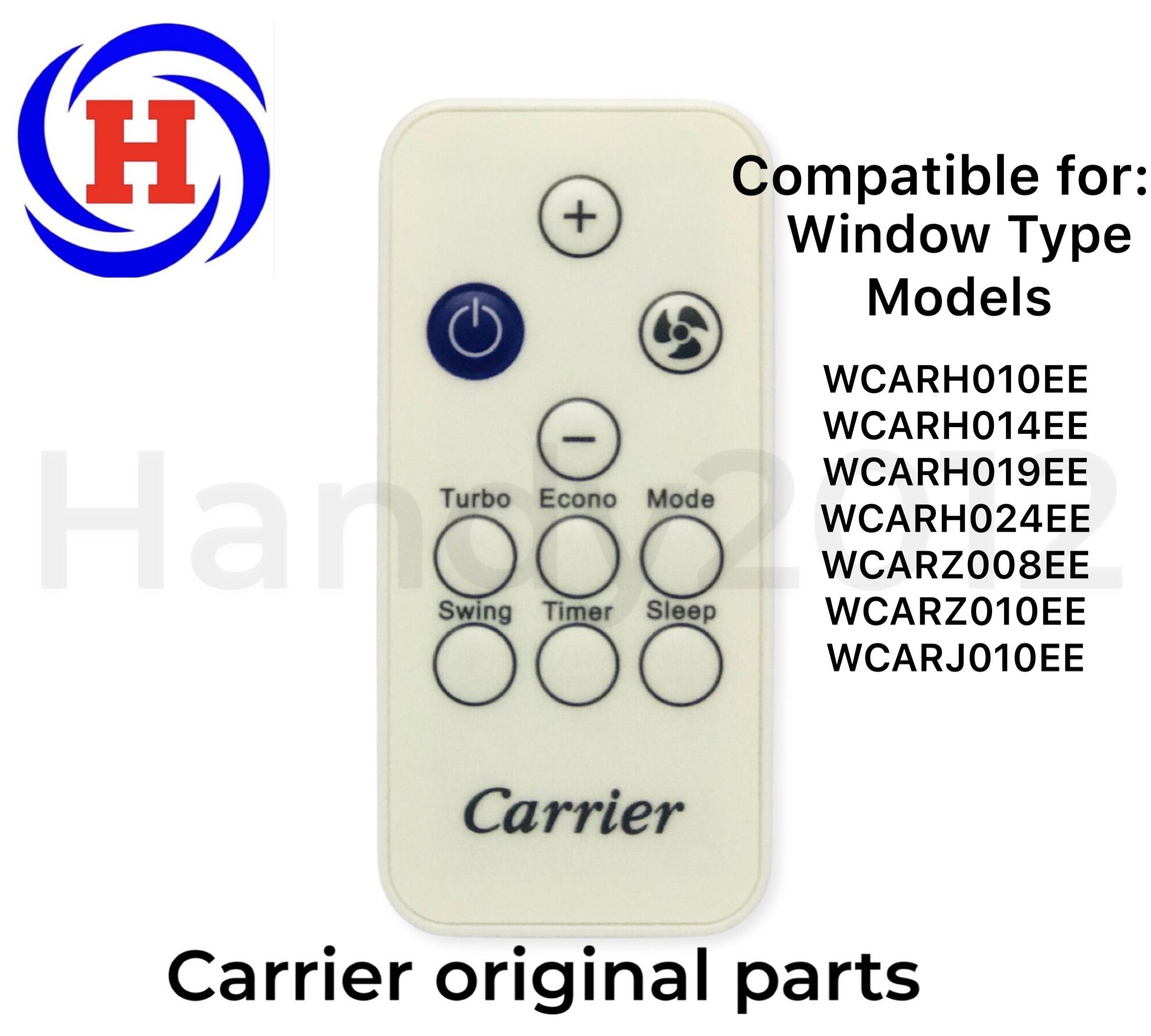 ORIGINAL AND BRANDNEW Remote Control for CARRIER Aircon | Lazada PH