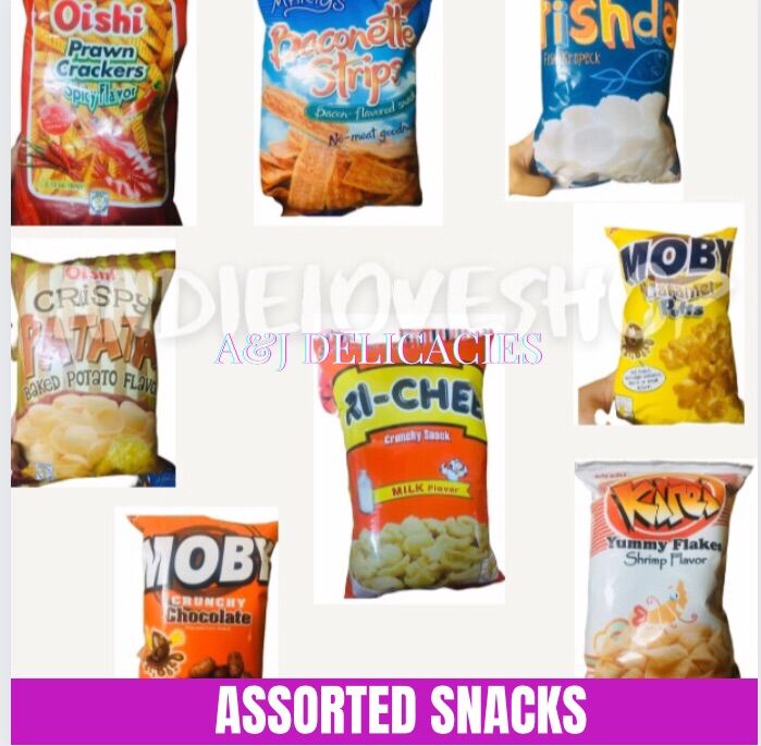 Assorted All time PABORITO Snacks! Assorted ( Oishi, Kirei, Moby ...