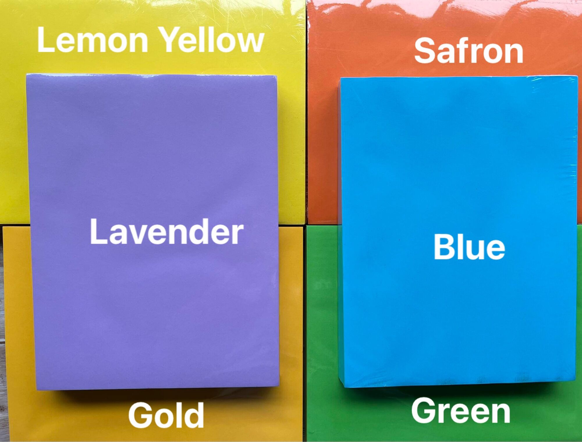 Avia Premium Colored Paper Single Color 250 sheets short(1 ream ...