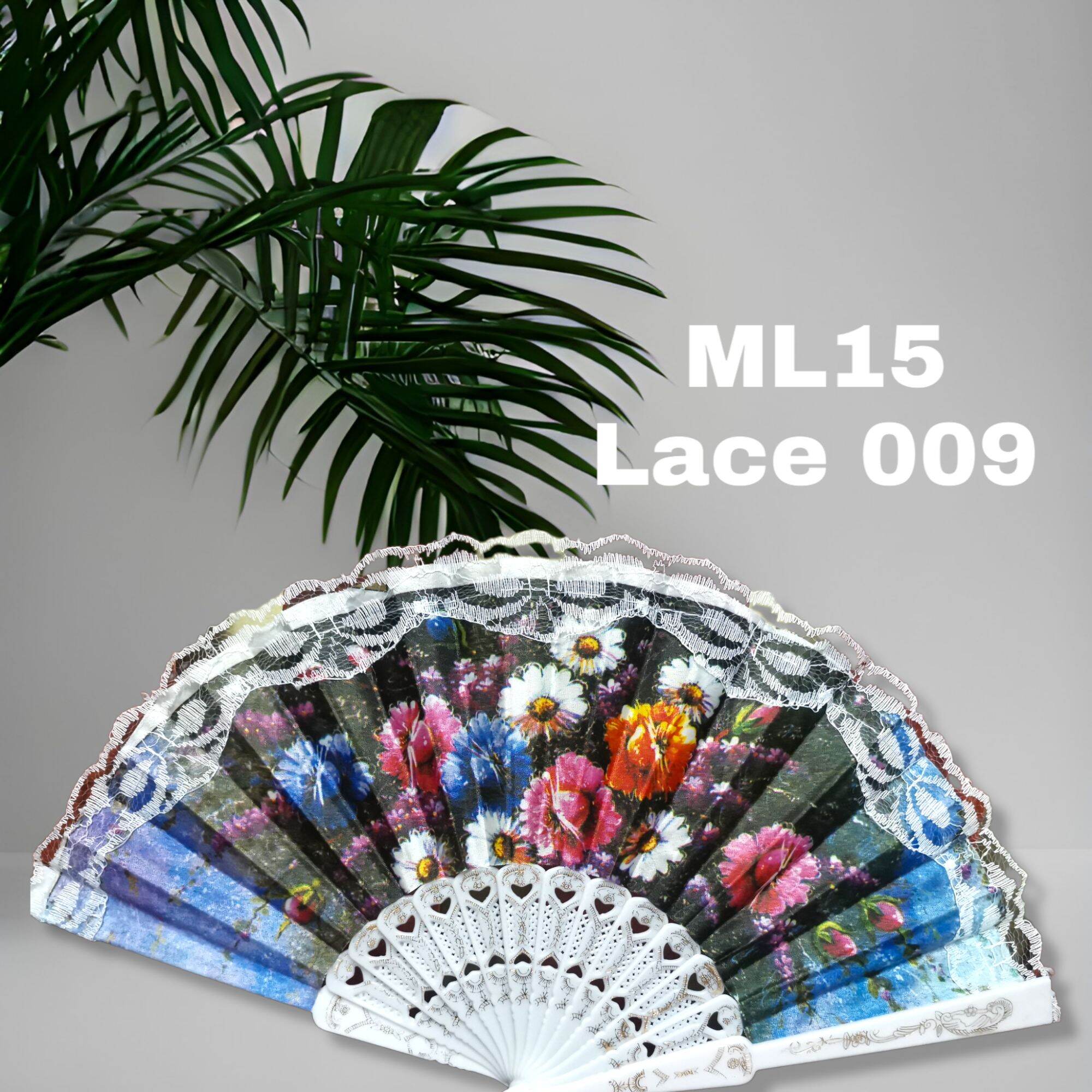 Abaniko o Pamaypay Lace Fan Plastic Handle Maria Clara Fan | Lazada PH