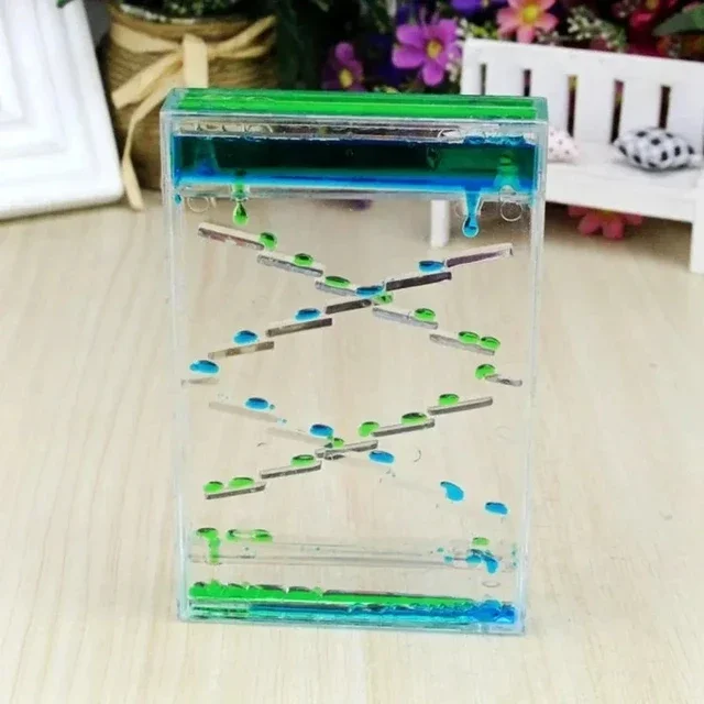 Innovative Hourglass Timer, Mixed-color Oil Drop Ladder, Liquid Oil ...