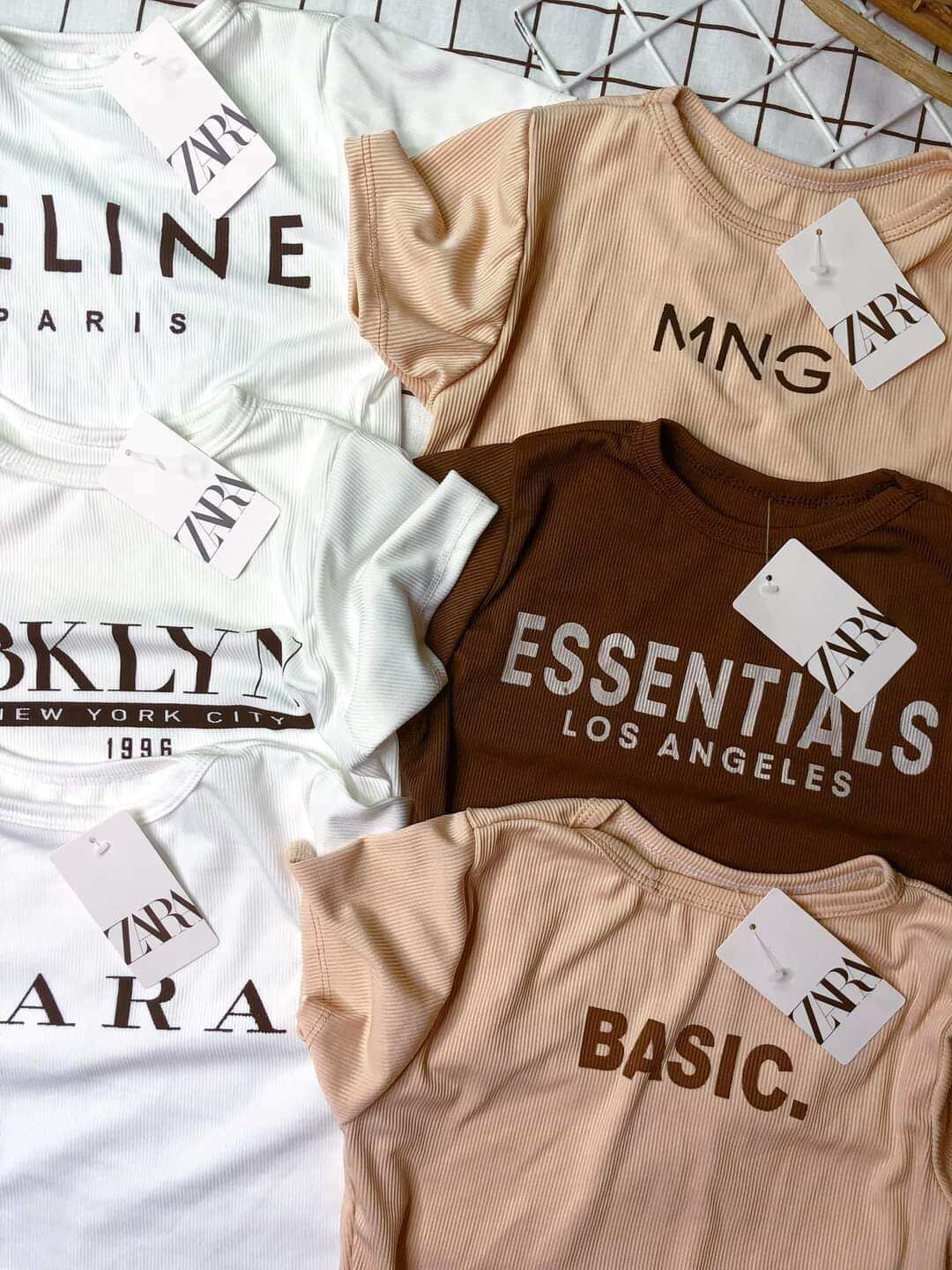 CropTop Minimalist Neutral | Lazada PH