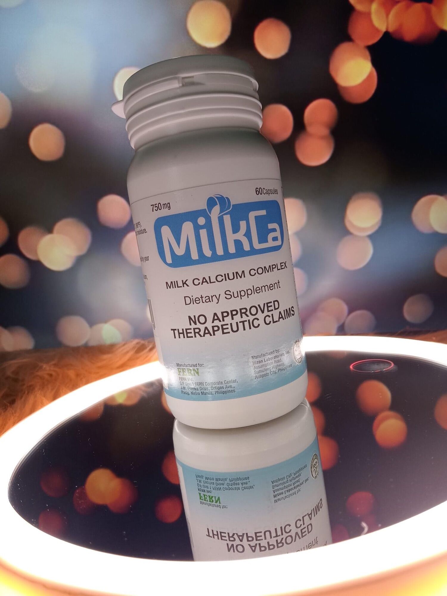 I-Fern MilkCa Milk Calcium Complex 60Capsules/Bottle | Lazada PH