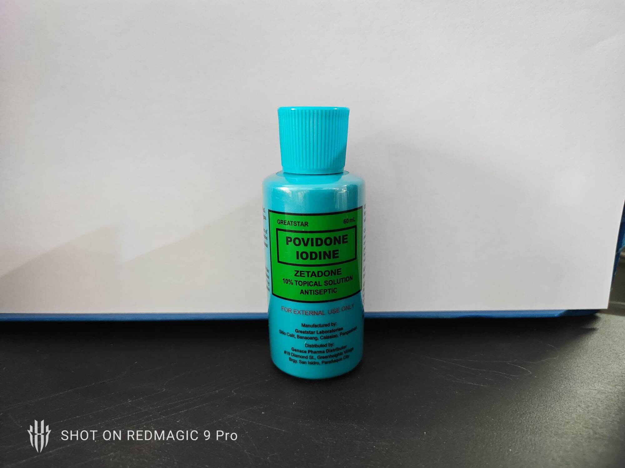 Povidone -Iodine 10% Topical Solution Antiseptic Zetadone 7.5ml 15ml ...