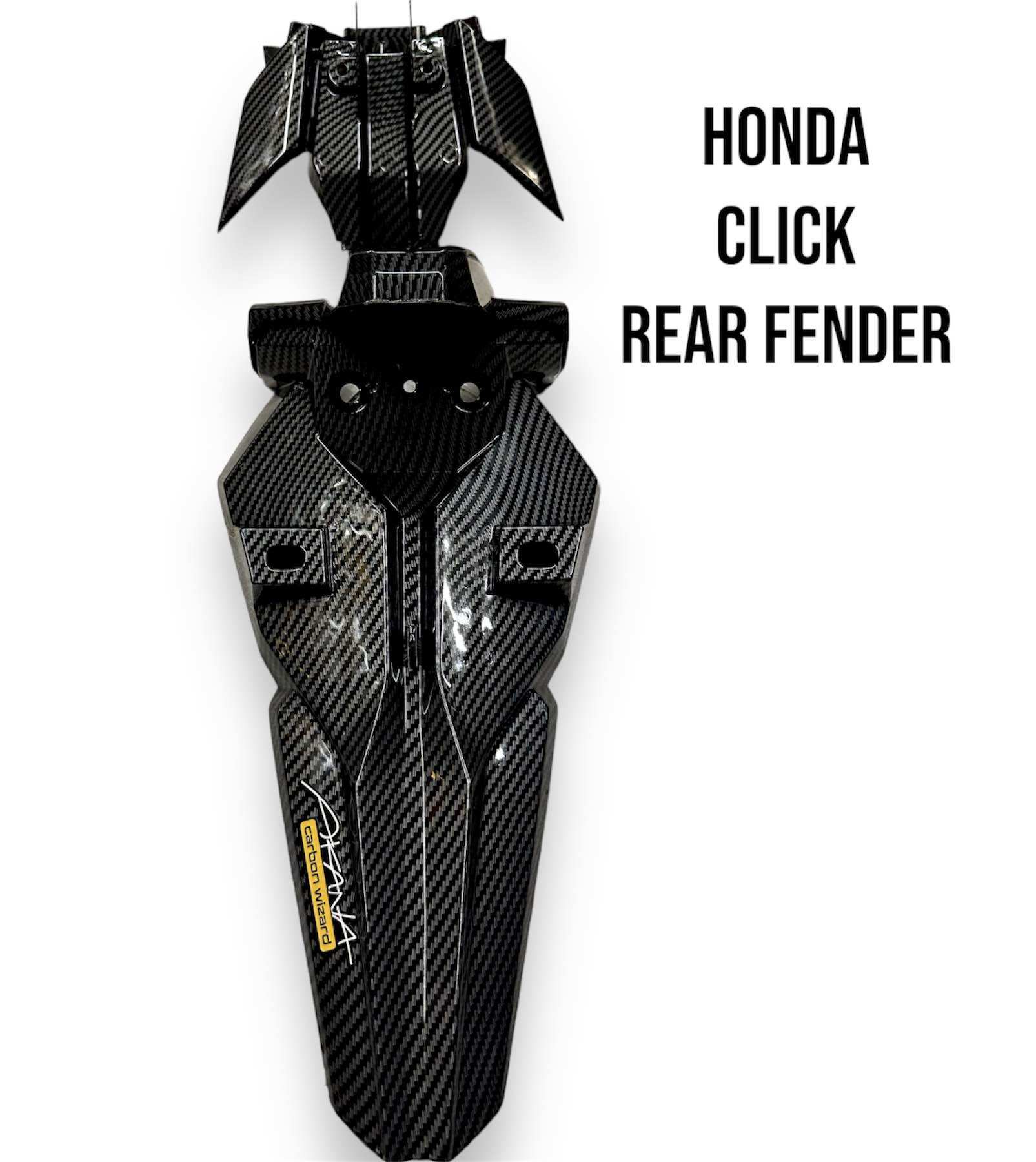 HONDA CLICK REAR FENDER CARBON | Lazada PH