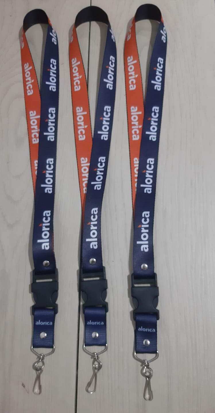 ALORICA ID LACE LANYARD/ORANGE-BLUE | Lazada PH