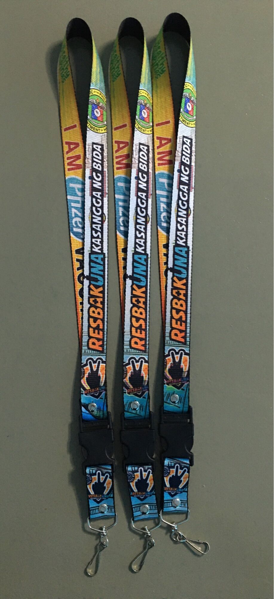 Resbakuna Pfizer design id lace lanyard | Lazada PH