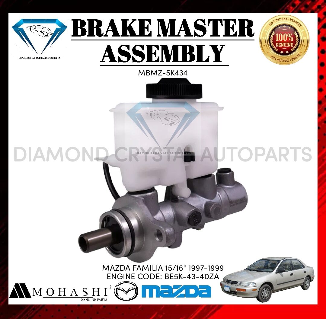 BRAKE MASTER ASSEMBLY MAZDA FAMILIA 15/16" YR:1997-1999 MANUAL ...
