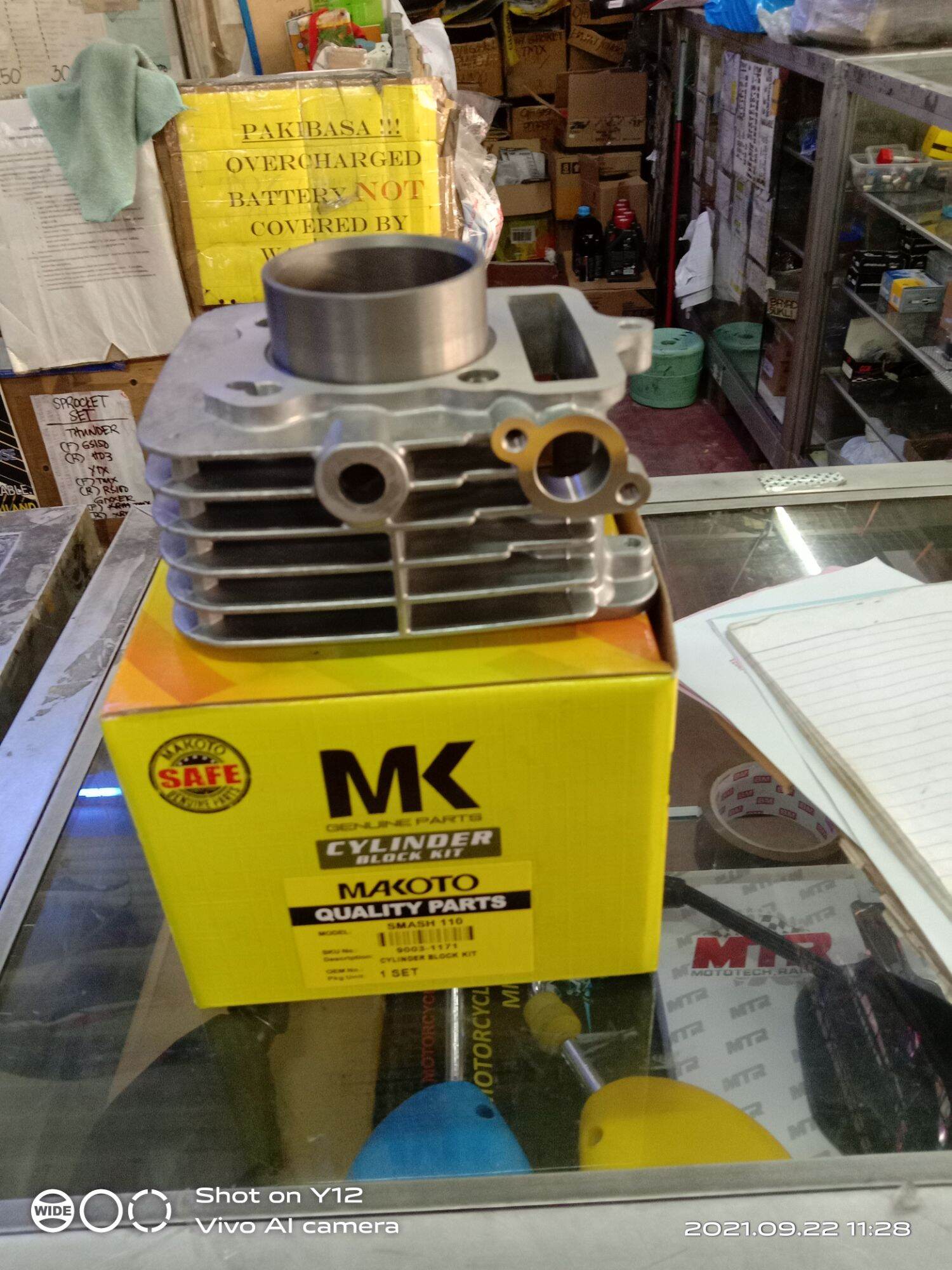 smash 110 / raider J 110 cylinder block SET (original makoto) | Lazada PH