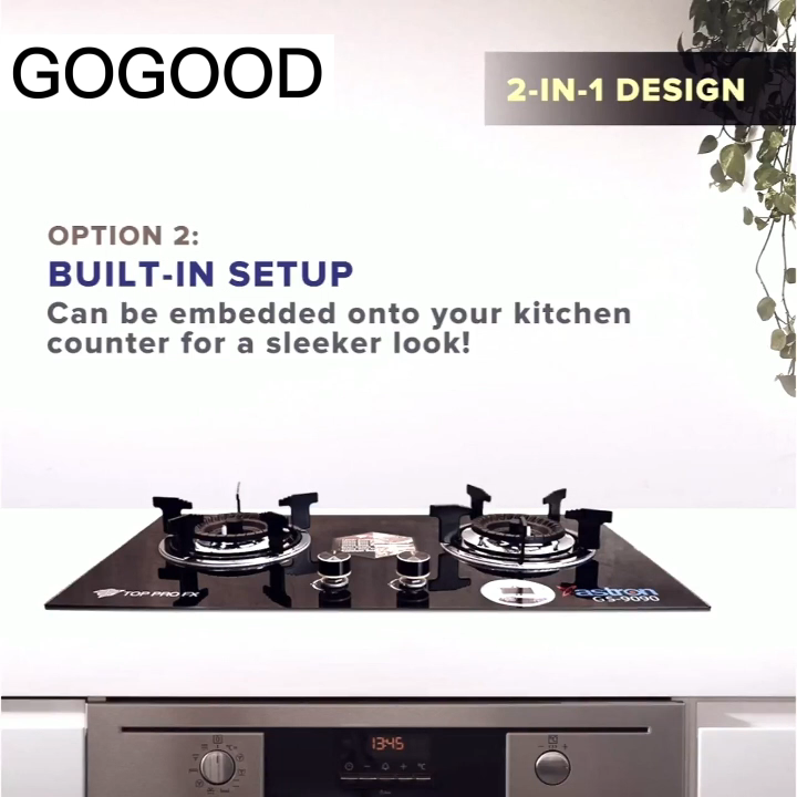 【11.11】GOGOOD PG2N0003 high-end auto ignition Cooktop & Ranges electric ...