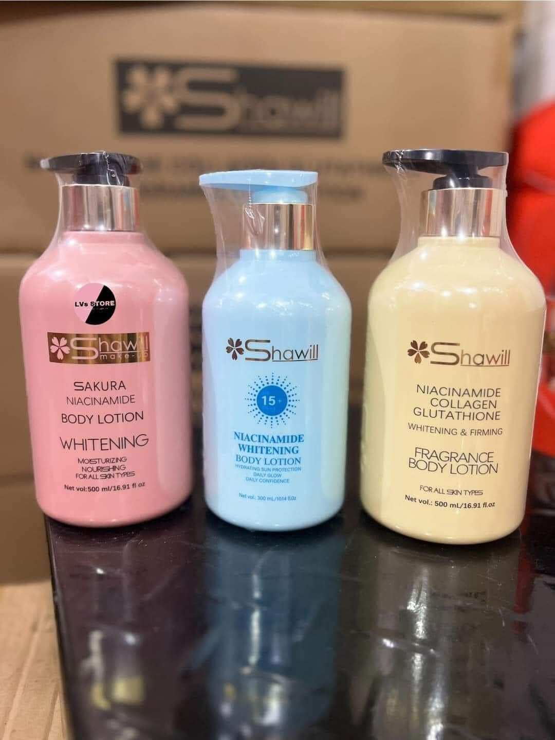 [ORIGINAL] Shawill Fragrance Body Lotion Niacinamide Collagen Sakura 500ml | Lazada PH