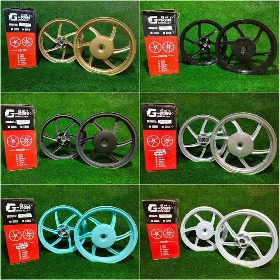 GREN Mags Set (14s) AEROX / NVX (Sizes: F-1.50 R-3.50) GR6 HARD ALLOY ...