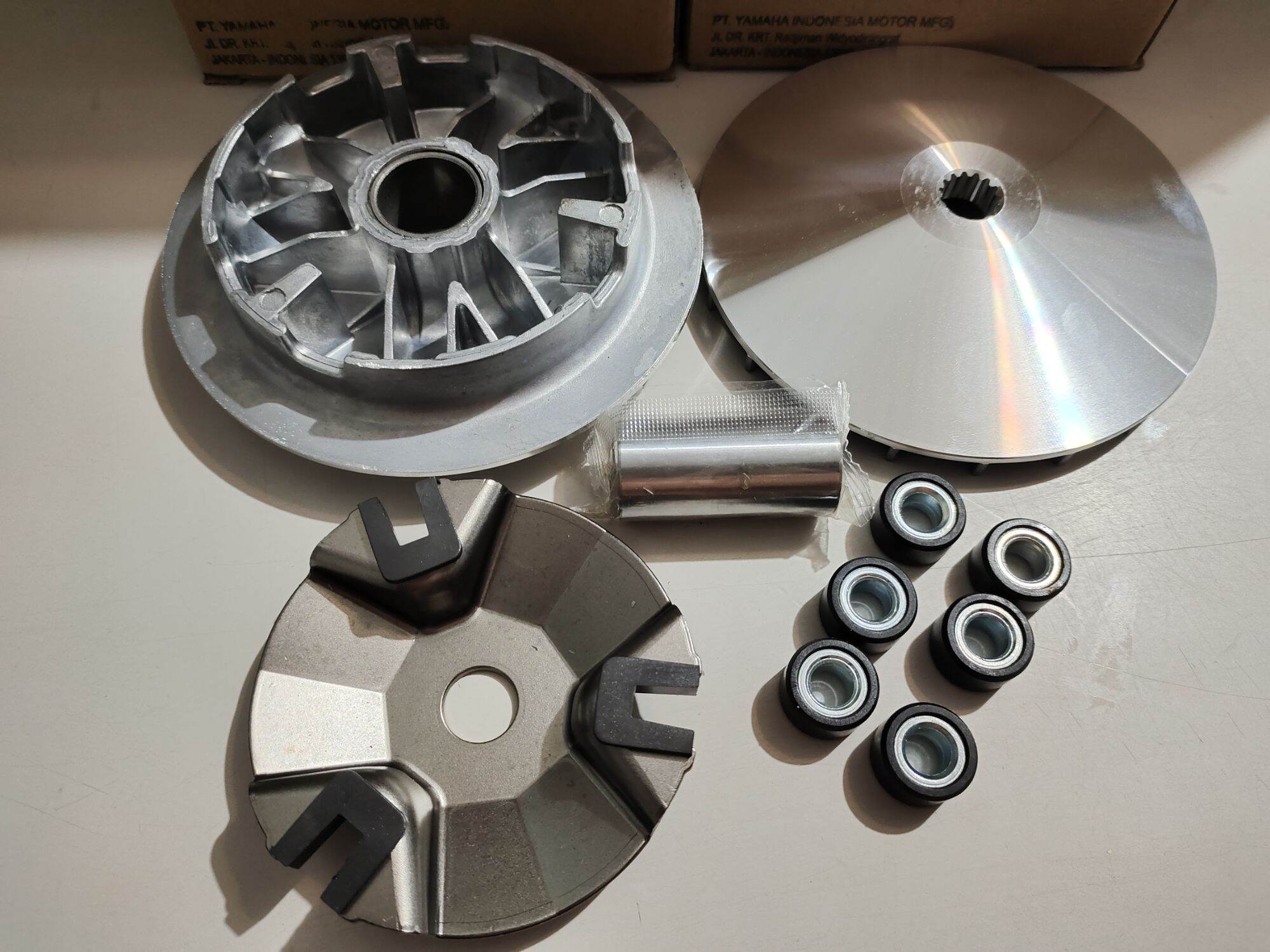 PULLEY SET (2DP) YAMAHA NMAX V1 V2/ AEROX V1 V2 (GENUINE QUALITY) | Lazada PH