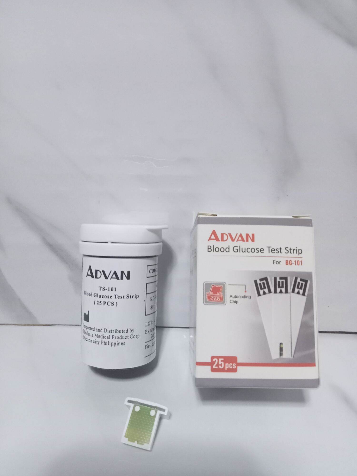 Advan Blood Glucose 25Test Trips | Lazada PH
