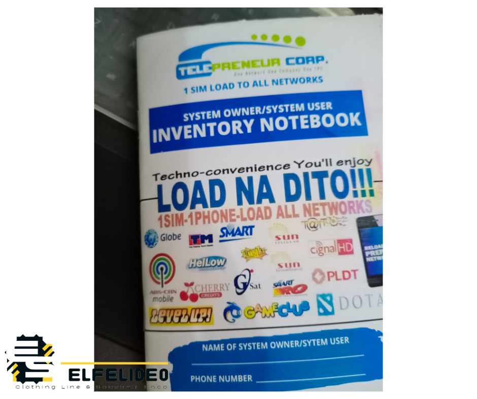 LOADING NOTEBOOK FOR TPC, INVENTORY, LOAD SALES, Notebook size | Lazada PH