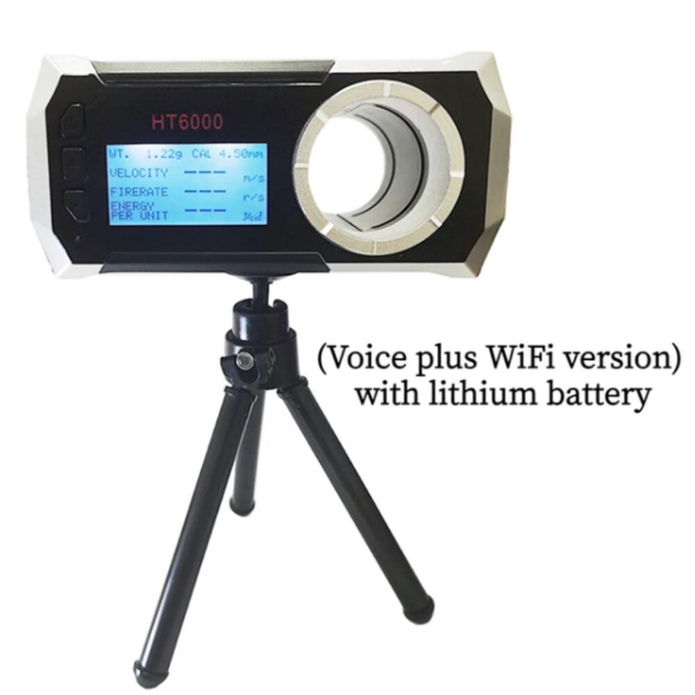 Multifunctional Shooting Chronograph 10-5000 FPS Wifi Shooting Speed ...