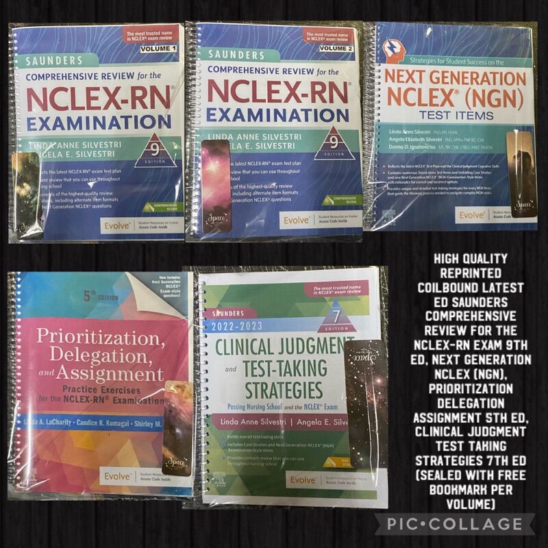 Saunders NCLEX 9th Edition Saunders Comprehensive Review for the NCLEX ...