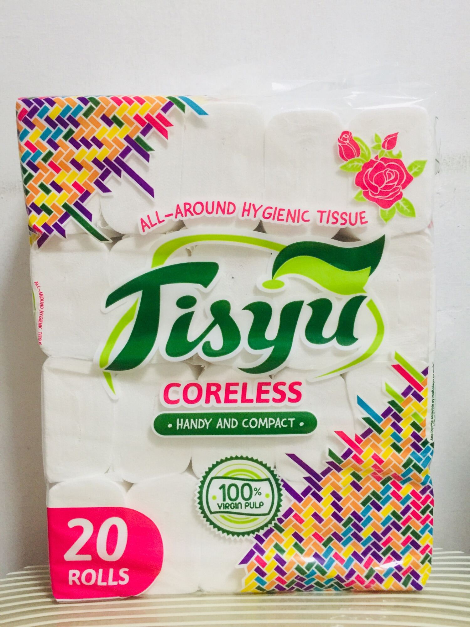 TISYU CORELESS BATHROOM TISSUE ( 20 ROLLS ) | Lazada PH