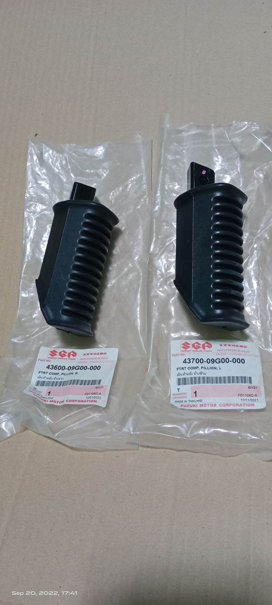 SMASH FOOTREST RUBBER BACK LEFT/RIGHT ORIG | Lazada PH