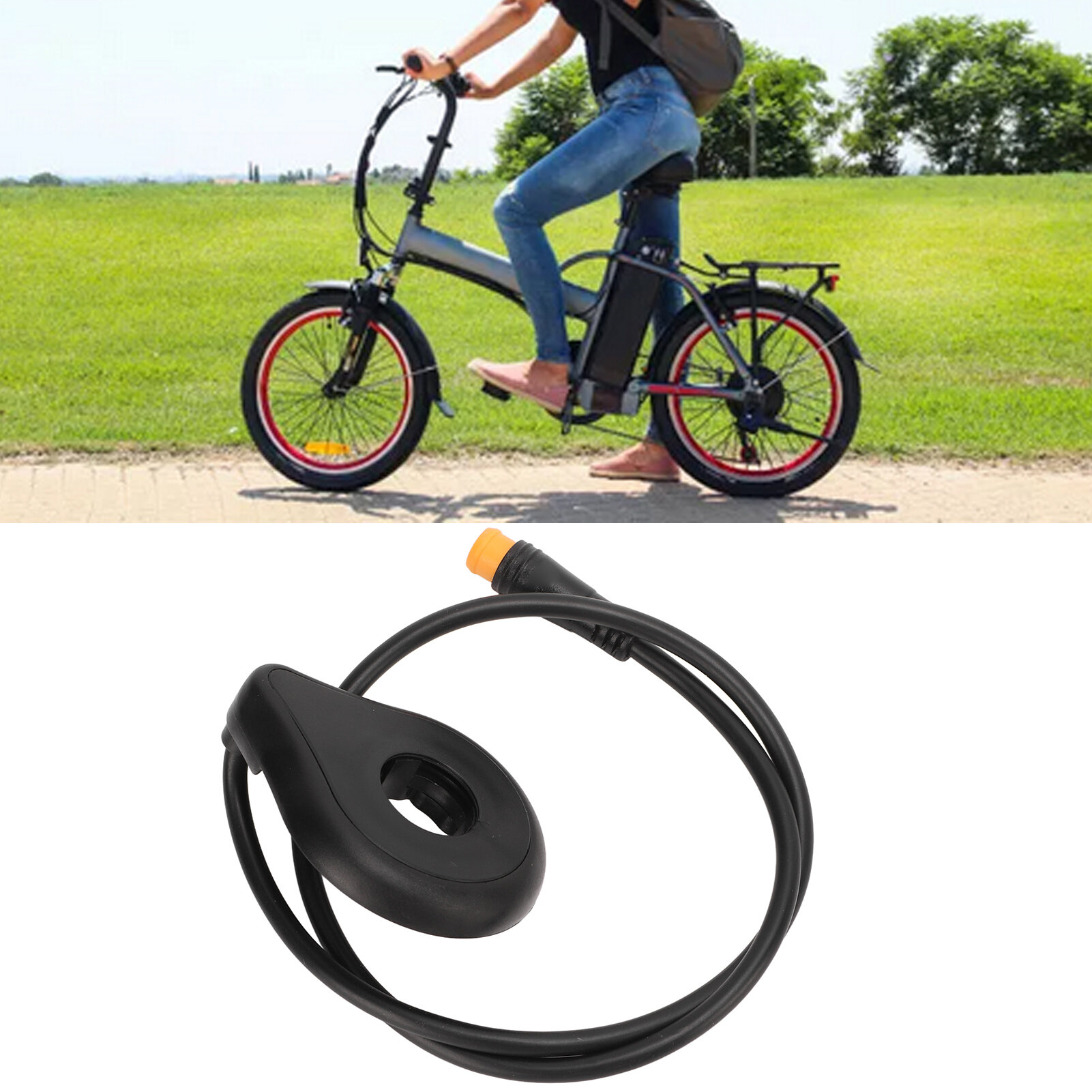 Electric Pedal Sensor 12 Magnets Electric Bikes Sensor Waterproof ...