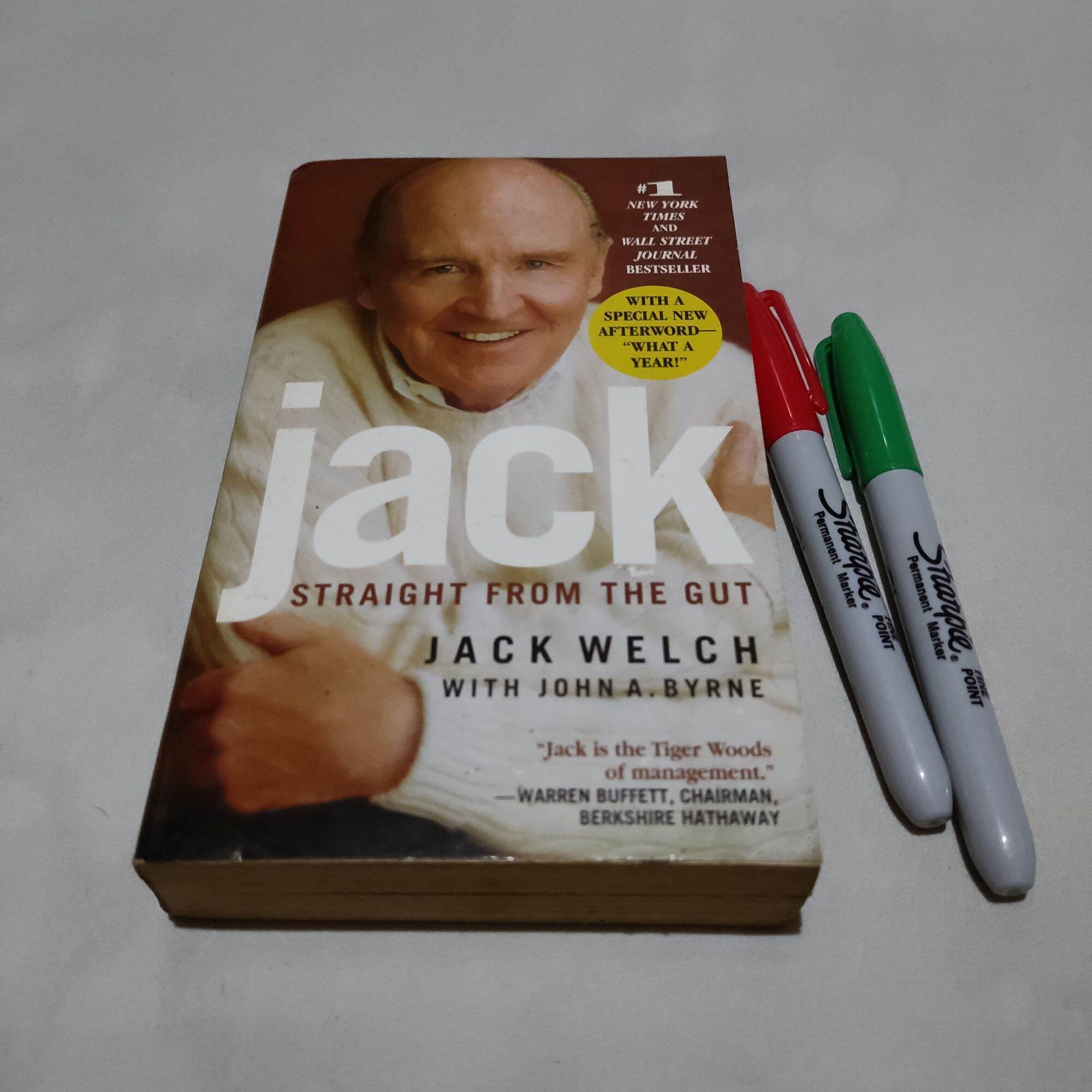 Jack: Straight From the Gut by Jack Welch Mass Market Paperback | Lazada PH