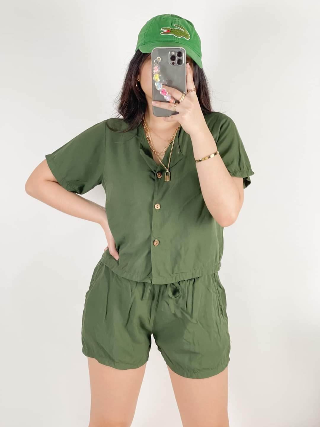 SIENNA SET LINEN FABRIC - TRENDY COORDS | Lazada PH