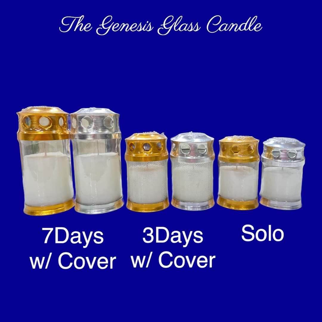 GENESIS CANDLE IN GLASS WITH COVER | Lazada PH
