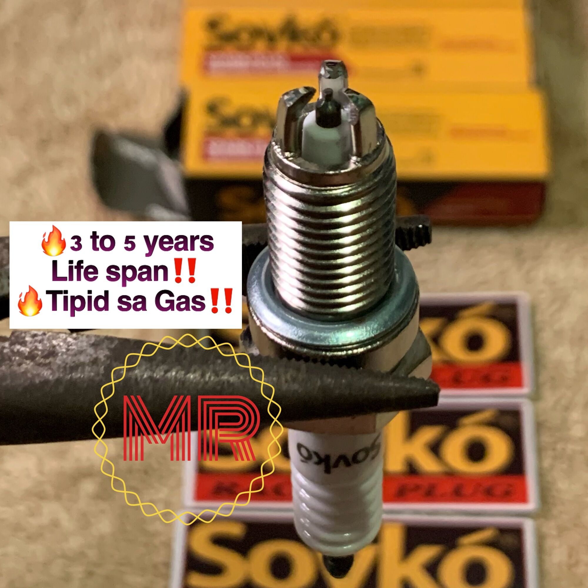 SOVKO SPARK PLUG TRIPLE ELECTRODE V3 | Lazada PH