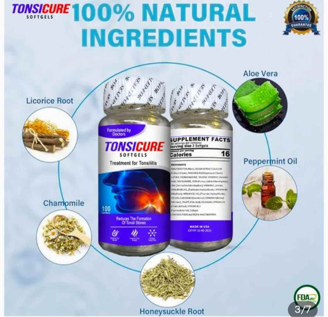 TONSICURE PREVENT TONSIL STONES 100 SOFTGEL | Lazada PH