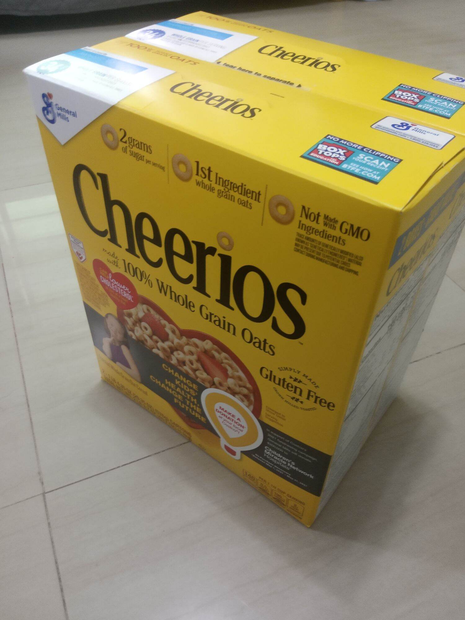 Cheerios 100% Whole Grain Oats ⭐️2 Boxes (2 x 576g) ON SALE ⭐️⭐️⭐️ ...