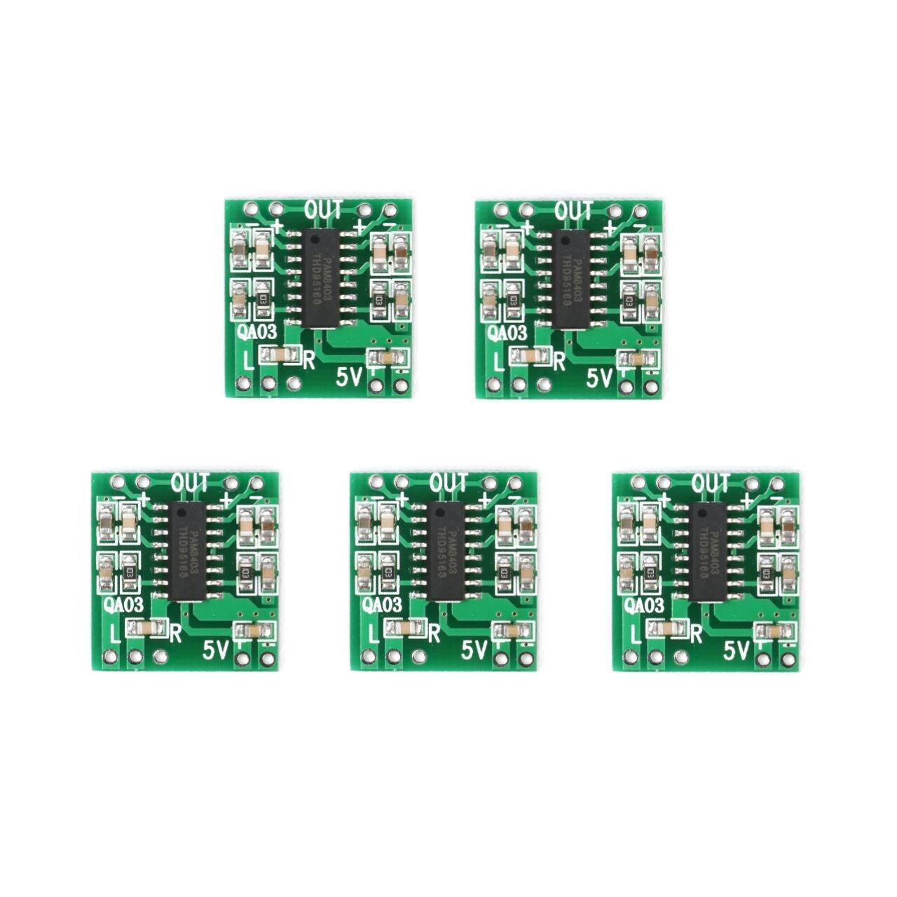 5PCS PAM8403 | Mini Audio Amplifier Module Board 2×3W | Lazada PH