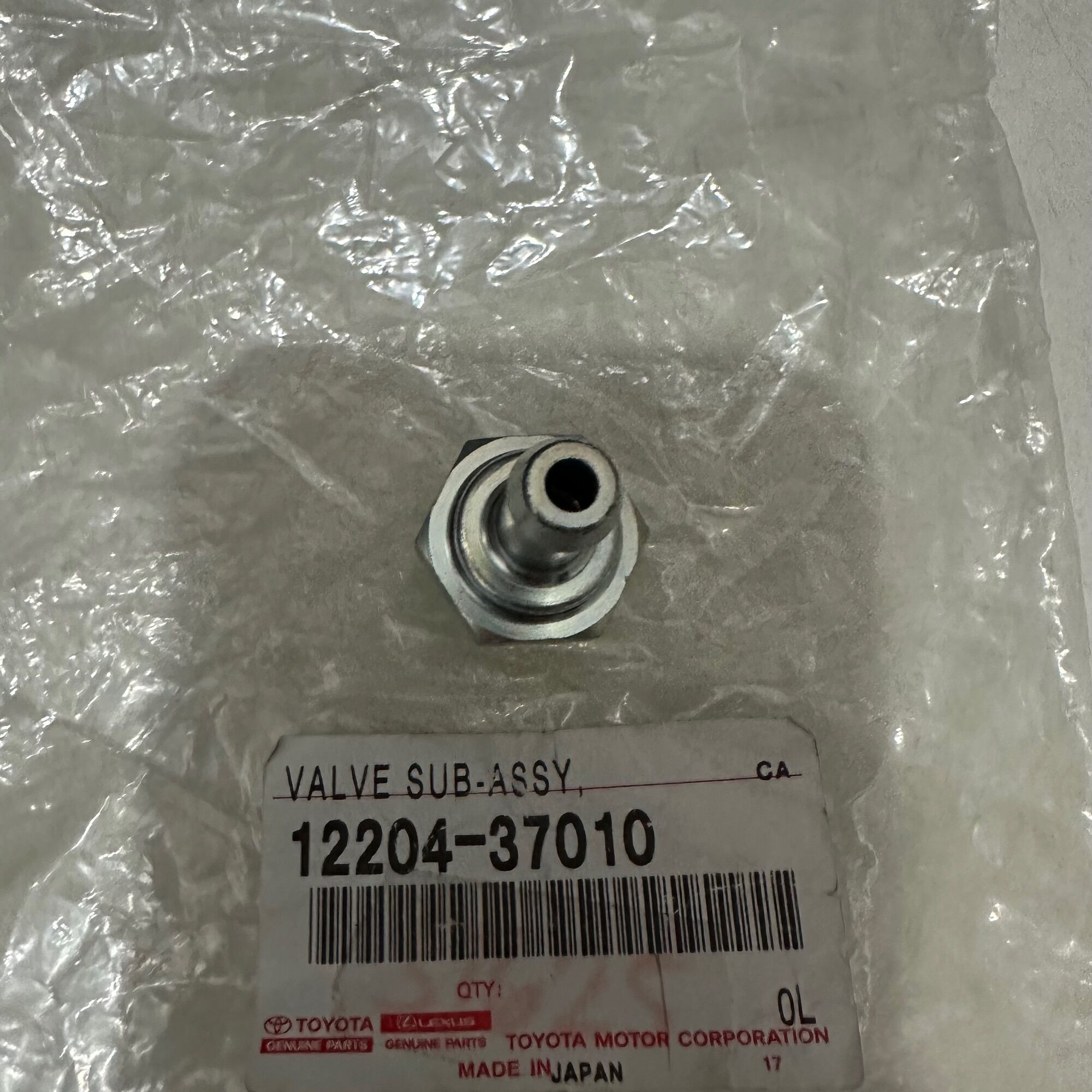 ORIGINAL TOYOTA COROLLA ALTIS 2011-2023 DUAL VVTI PCV VALVE | Lazada PH