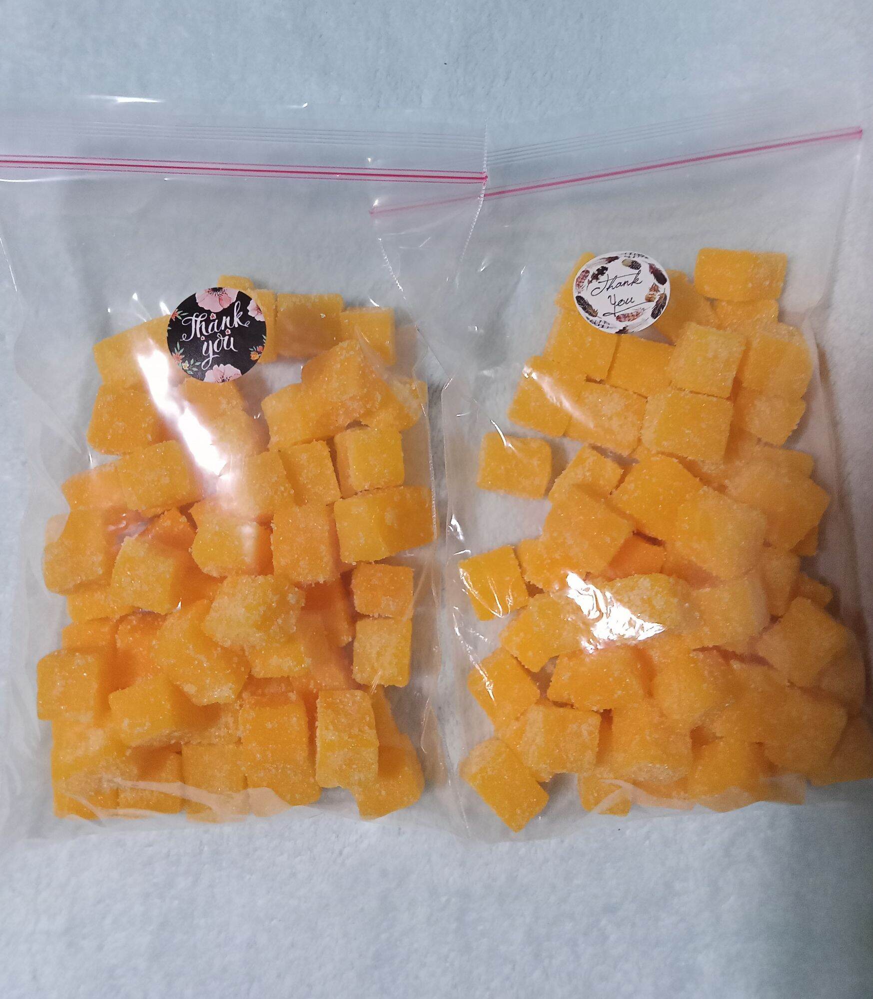 Gummy mango cubes candy 55pcs | Lazada PH