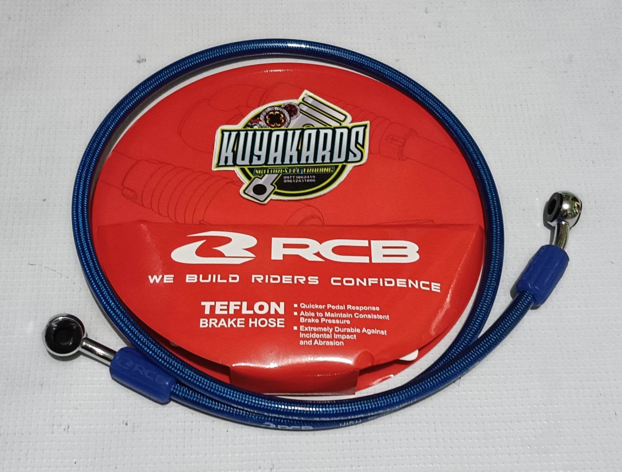 RCB TITANIUM TEFLON BRAKE HOSE 850MM UNIVERSAL | Lazada PH
