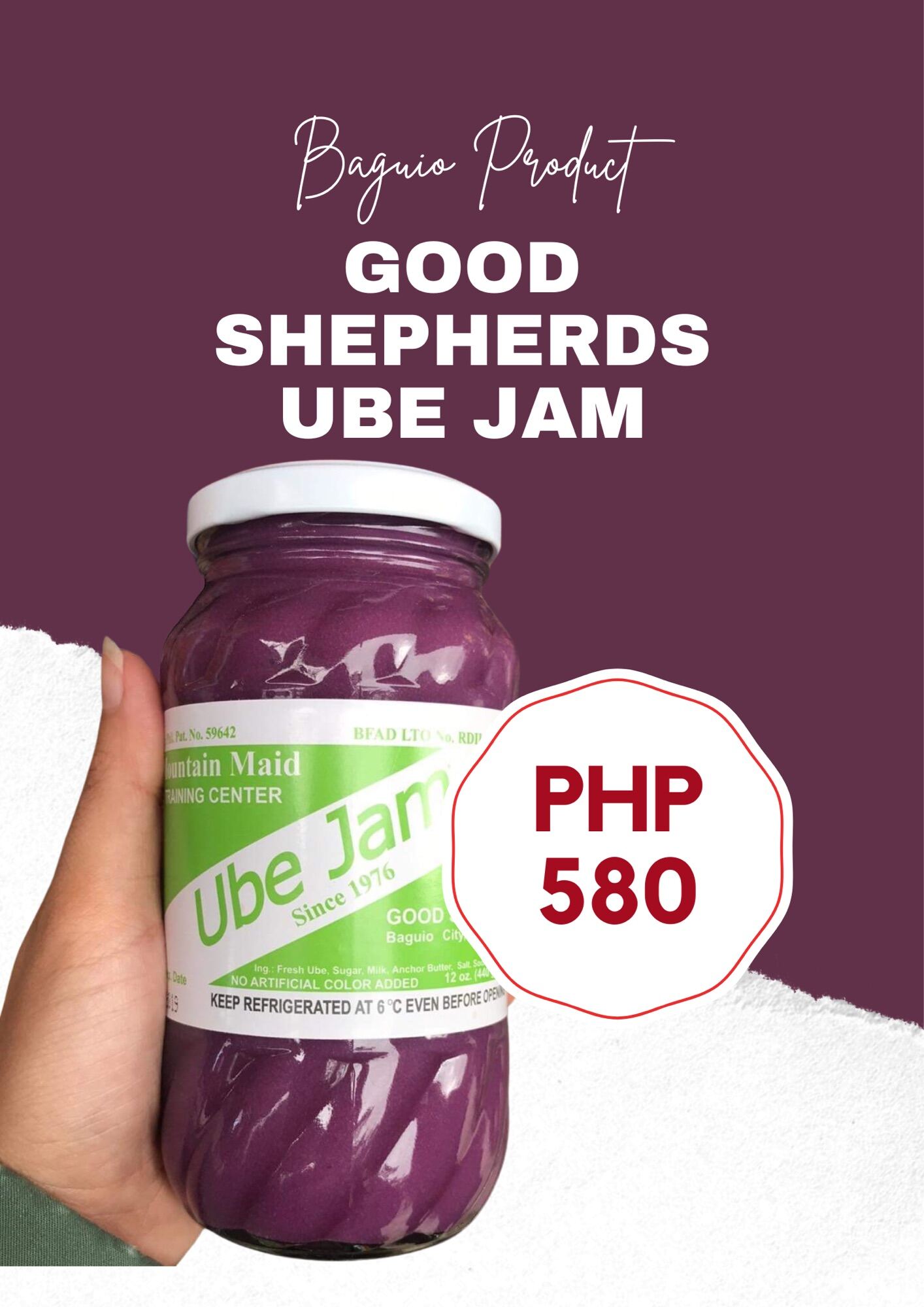 Baguio Good Shepherd’s Ube Jam | Lazada PH