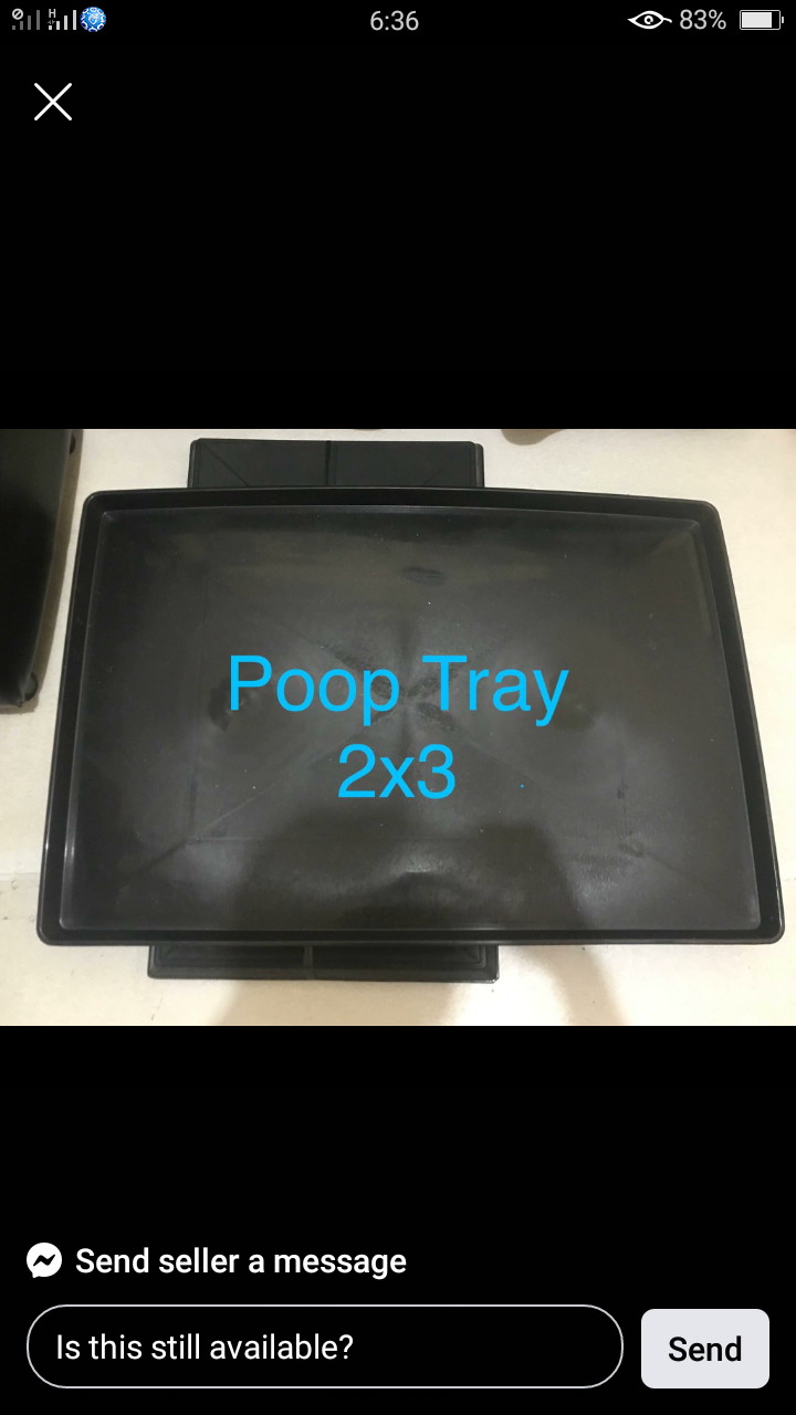 2x3 poop tray... poop tray 2x3 | Lazada PH