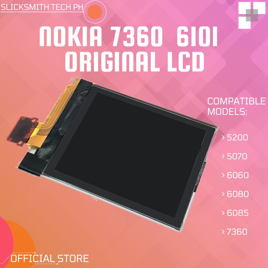 Nokia 7360 5200 5070 6060 6080 6085 LCD Replacement | Original Nokia ...