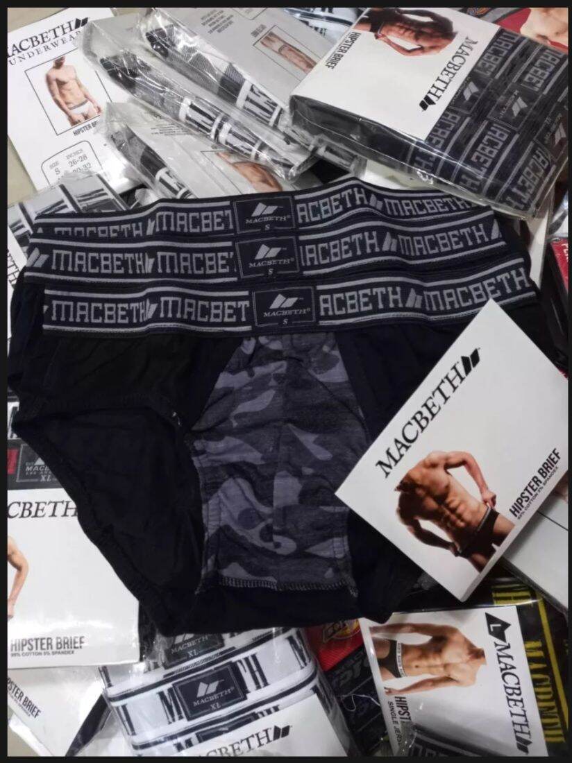 💯 Original Men Brief Macbeth 3 in 1 pack | Lazada PH