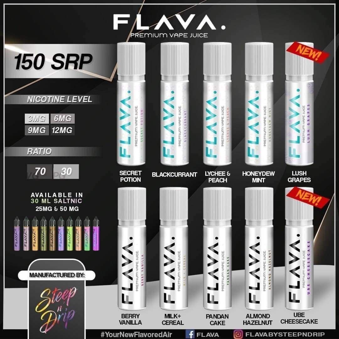 FLAVA PREMIUM New Flavor 3mg 6mg 65ml | Lazada PH