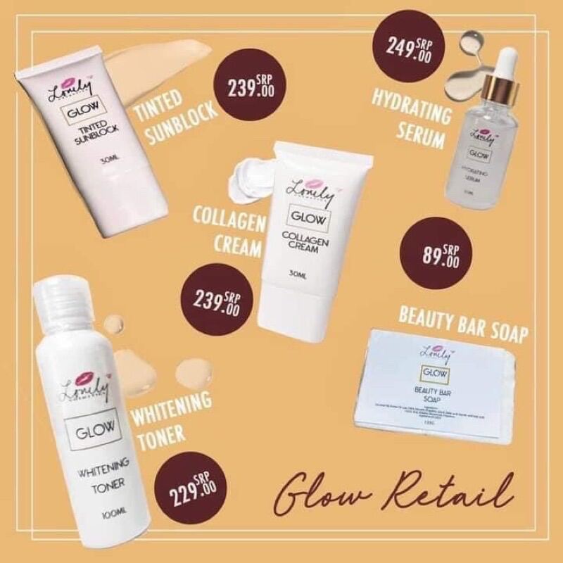 Authentic Glow Set Retail | Lazada PH