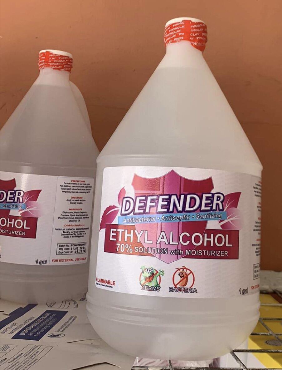 Defender Alcohol 70% Solution with Moisturizer | Lazada PH