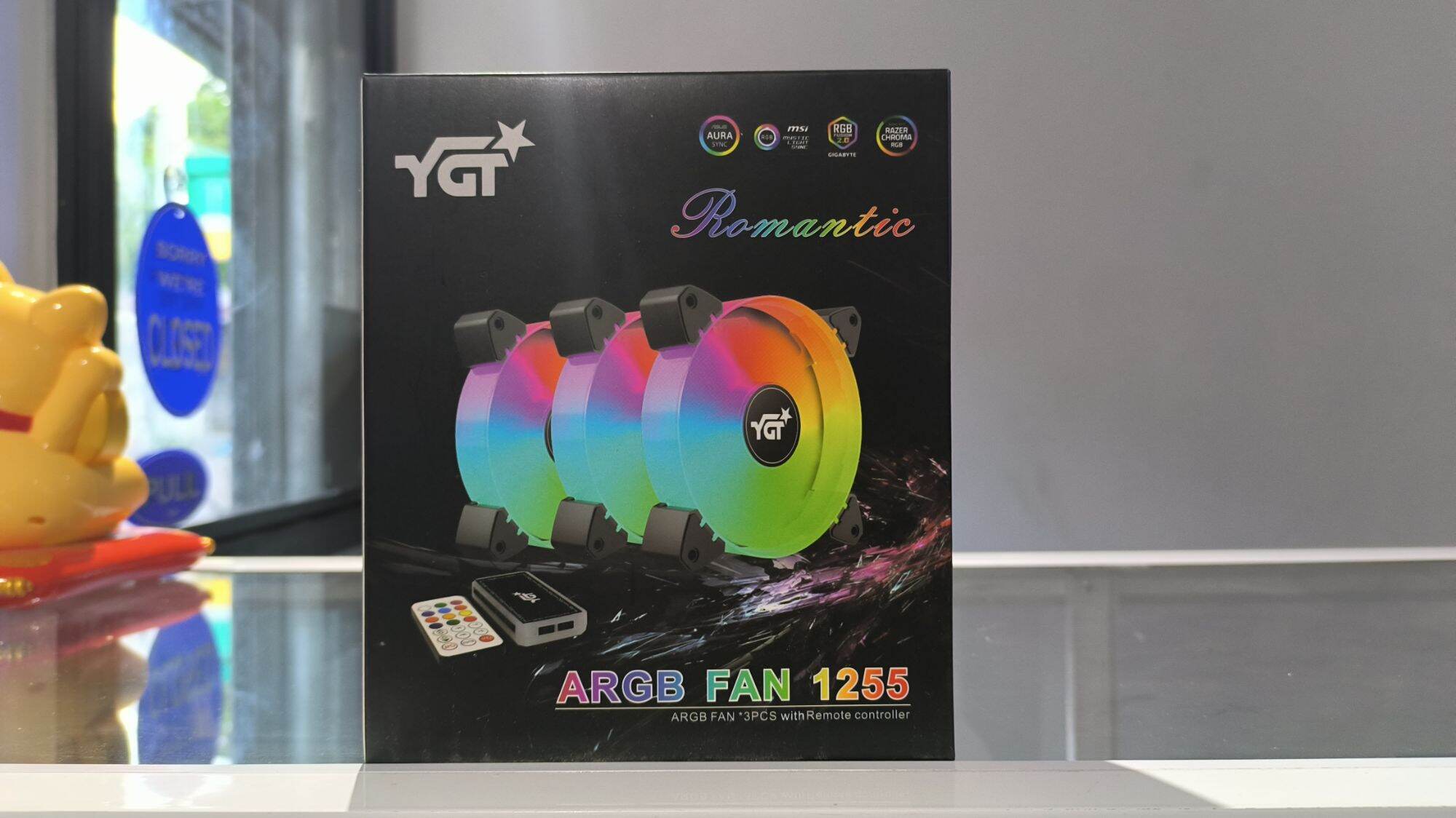 YGT ARGB FAN 3 IN 1 KIT WITH REMOTE ROMANTIC EDITION SERIES 1255 ...