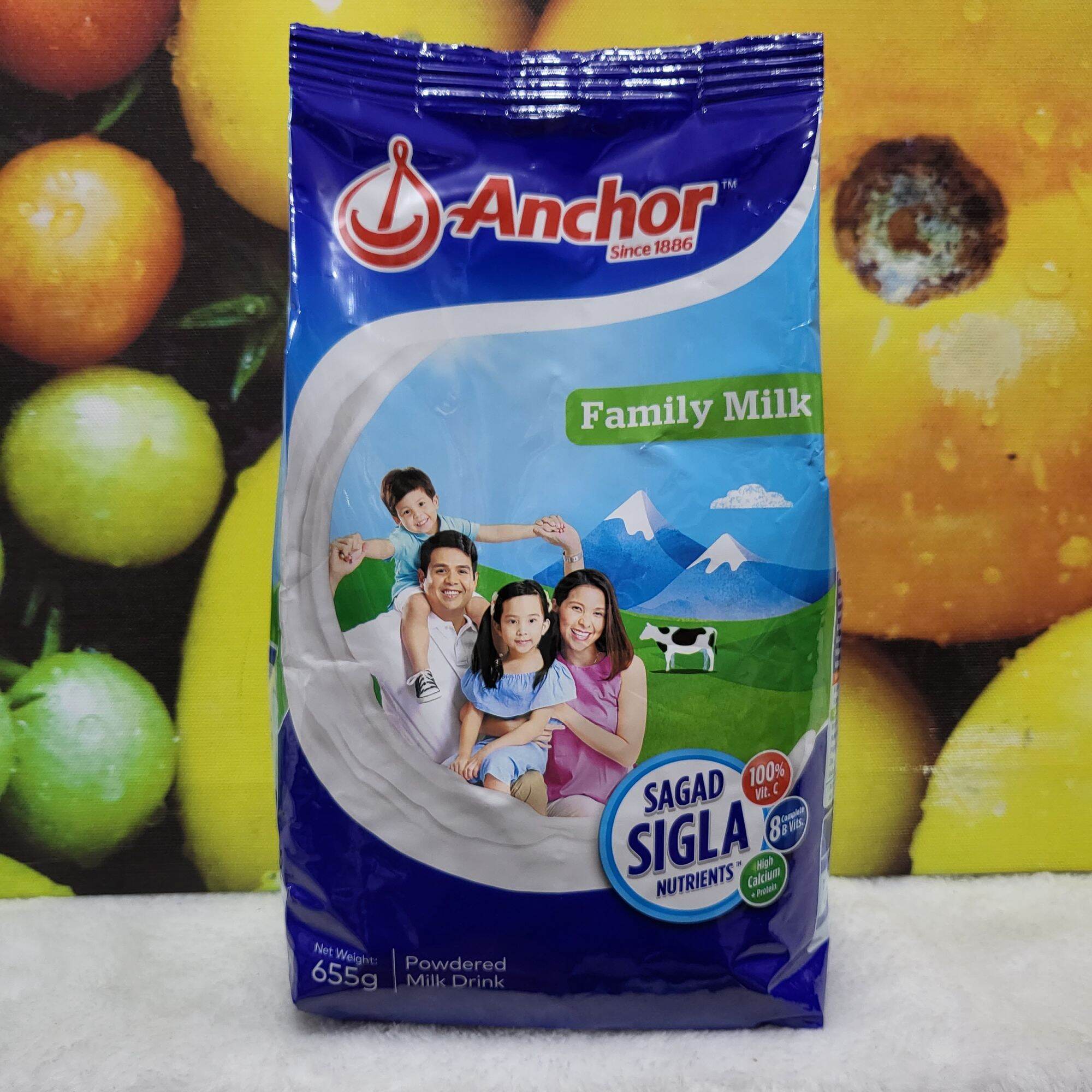 Anchor Family Milk Powdered Milk Drink 655g | Lazada PH