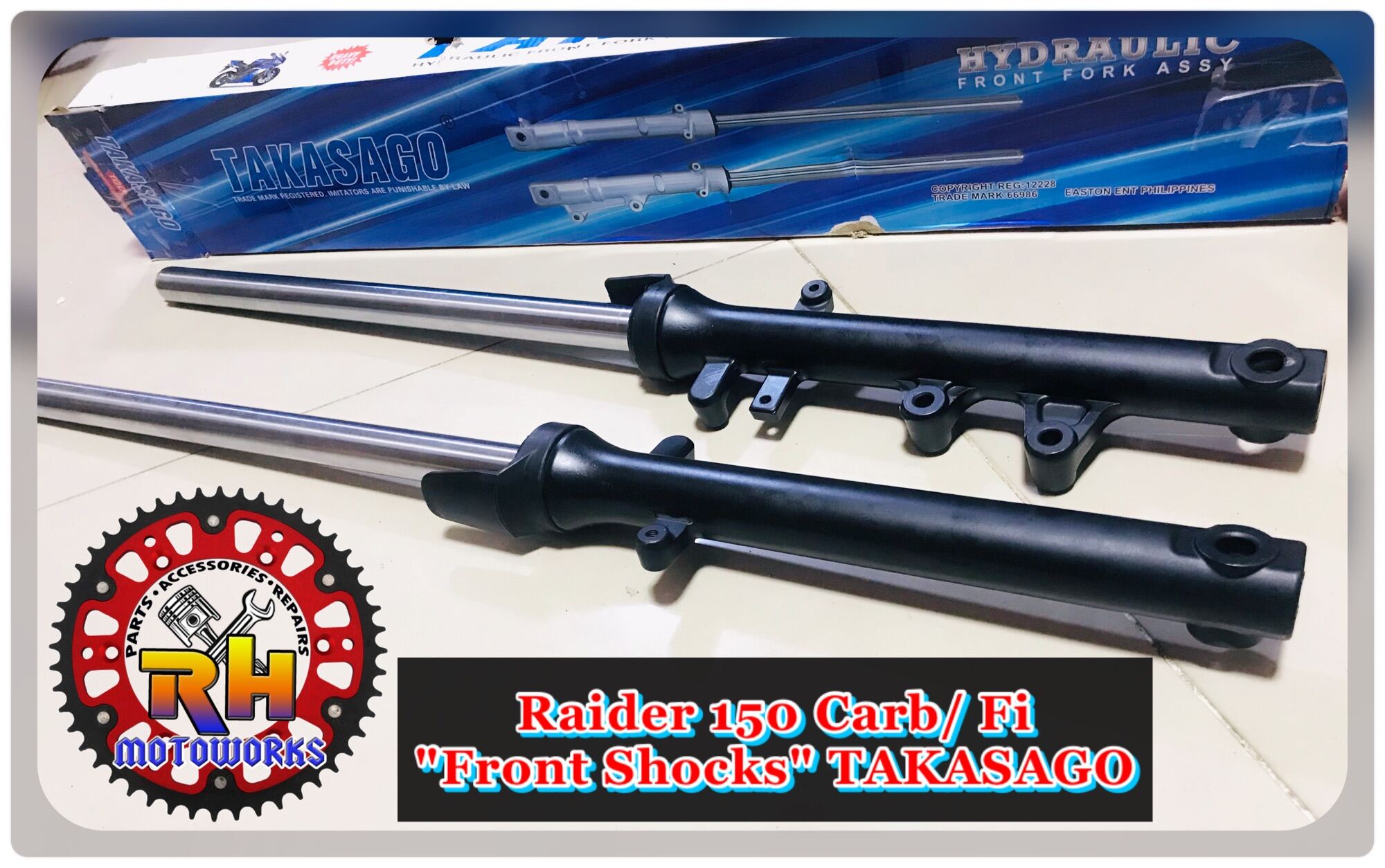 Raider 150 Carb/Fi Front Shocks TAKASAGO | Lazada PH
