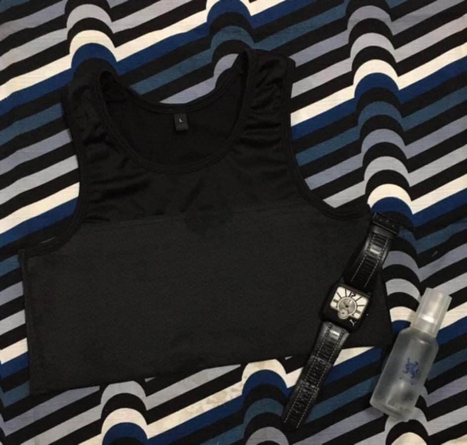 🌈🌈Tomboy Breathable Chest Binder 🌈🌈(COTTON SPANDEX UPPER PART ...