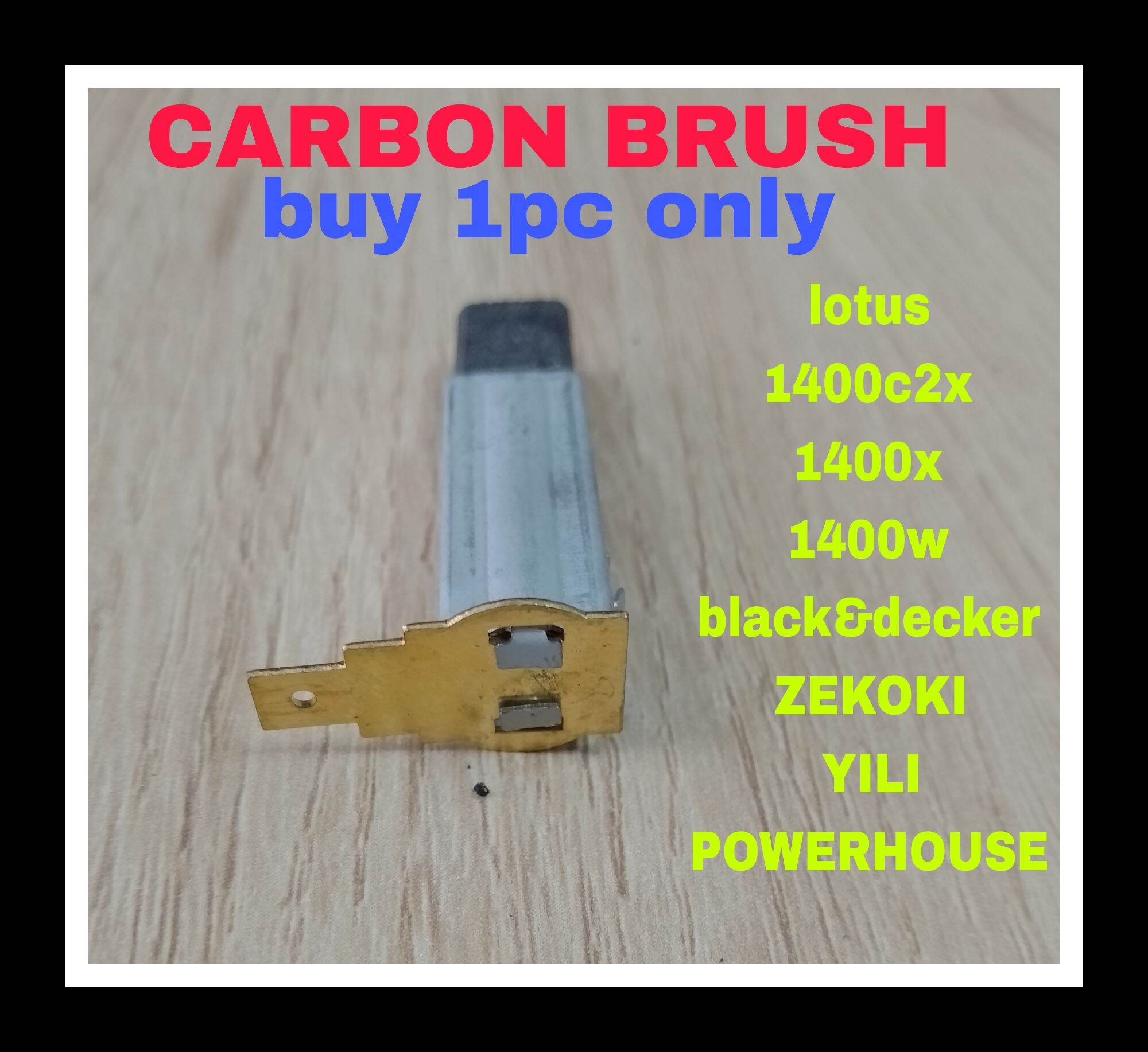 CORBON BRUSH BUY 1PC FOR LOTUS POWERHOUSE INGCO YILI ZEKOKI PM ME PARA SURE | Lazada PH