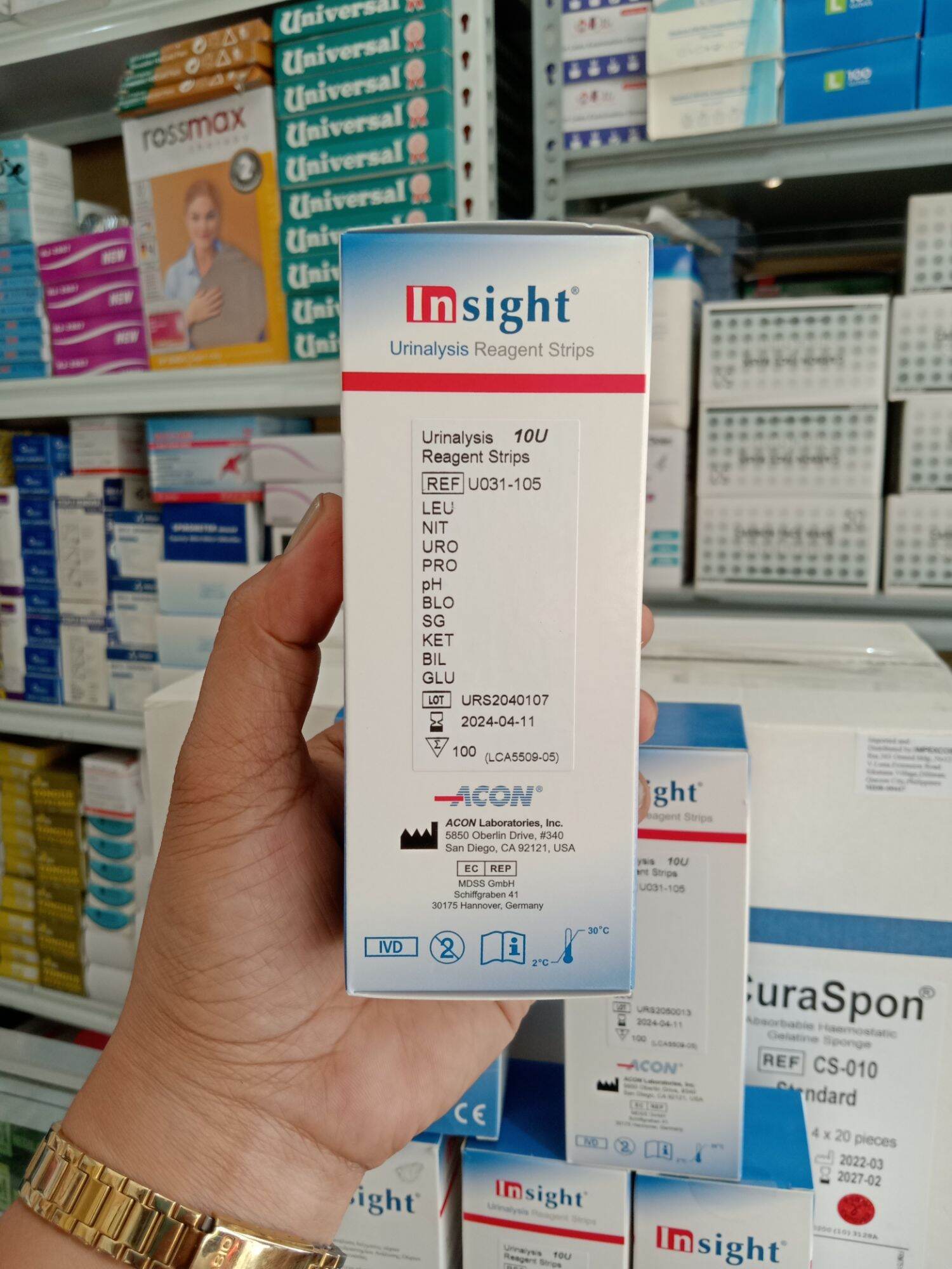 URINE STRIPS Insight 10 para | Lazada PH