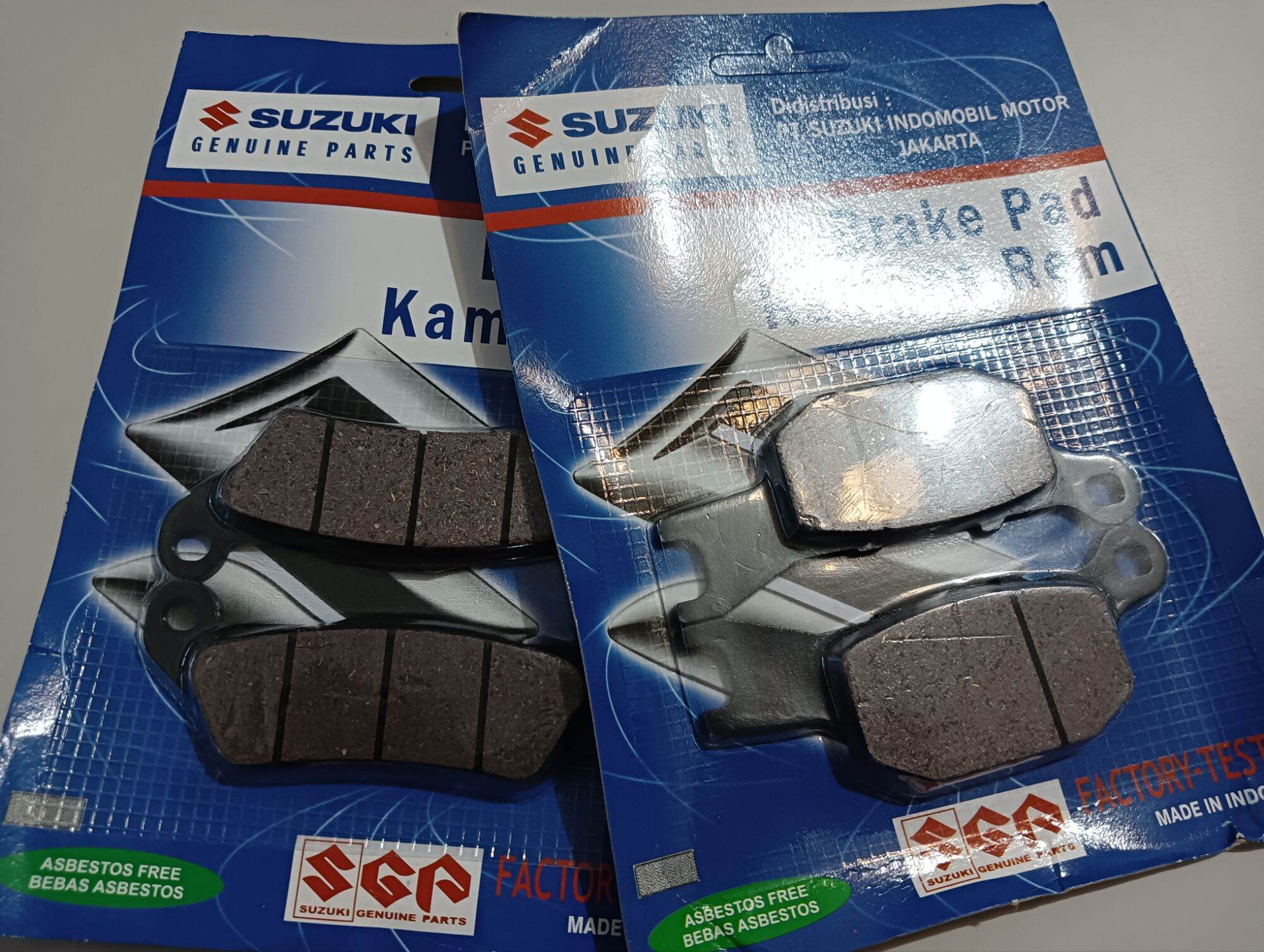 BRAKE DISC PAD FRONT REAR SUZUKI~RAIDER 150 FI (FUEL INJECTION) | Lazada PH