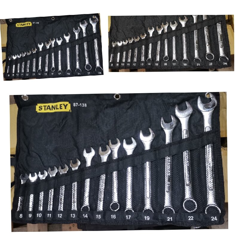 STANLEY COMBINATION WRENCH 87-138 14PCS/SET 8-24mm CHALLENGER SERIES ...