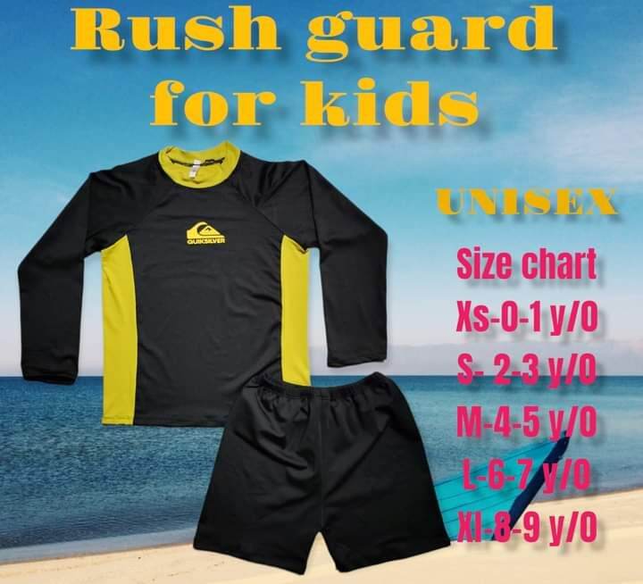 Rash Guard (random prints for each colors) | Lazada PH
